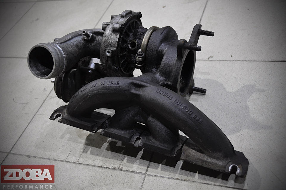 Skoda Octavia A5 RS 2.0 TSI 200 HP (CCZA) Ремонт Турбины, Изготовление ...