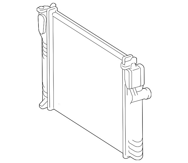 A2115000102 Радиатор Mercedes | Запчасти на DRIVE2