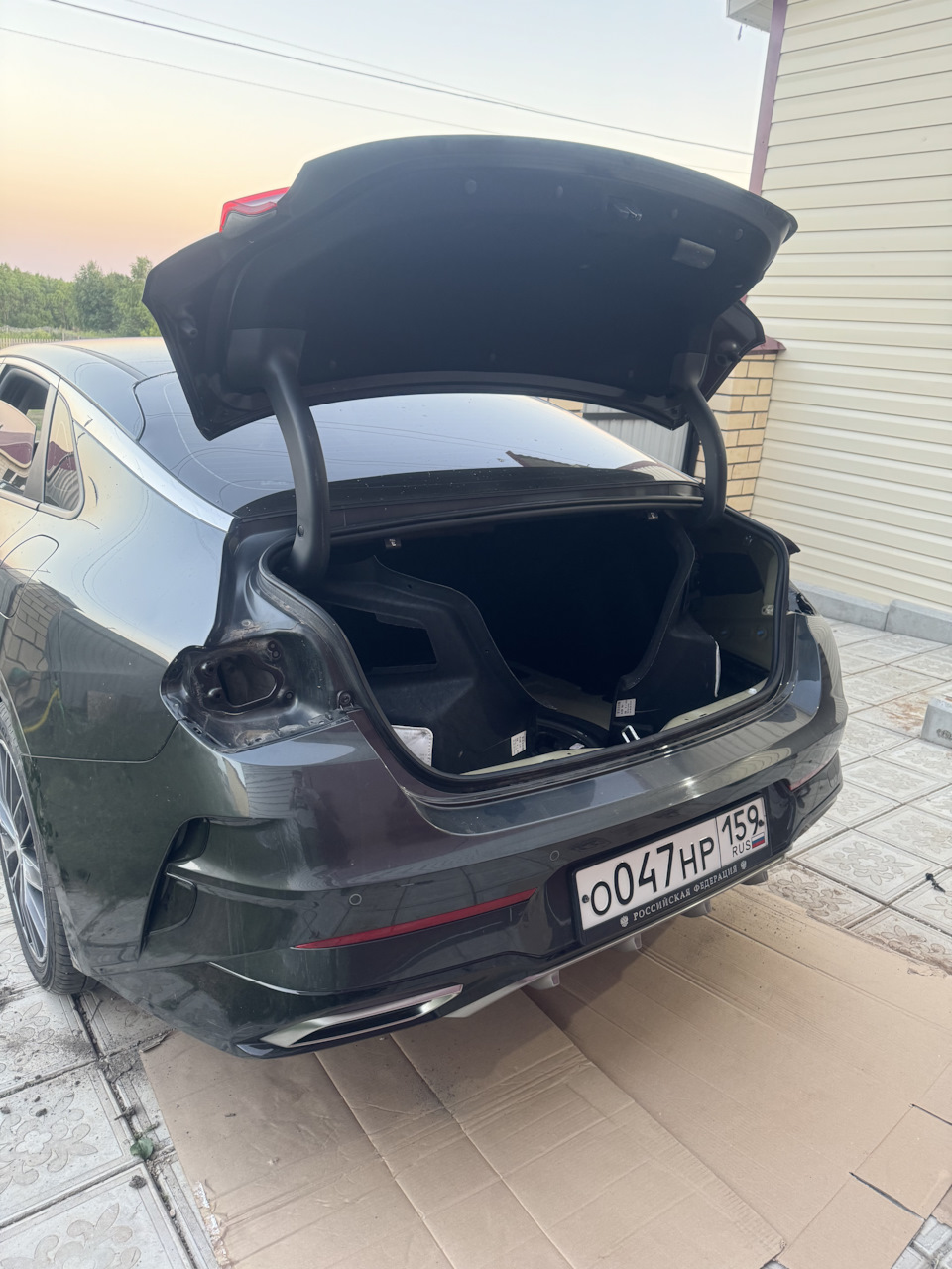 Снятие заднего бампера — KIA K5 (3G), 2,5 л, 2020 года | просто так ...