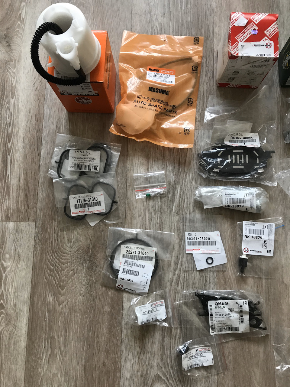 Большое ТО — Lexus RX (2G), 3,5 л, 2007 года | запчасти | DRIVE2