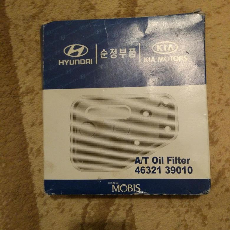 4632139010 Масляный фильтр бескорпусной конструкции для акпп KIA ...