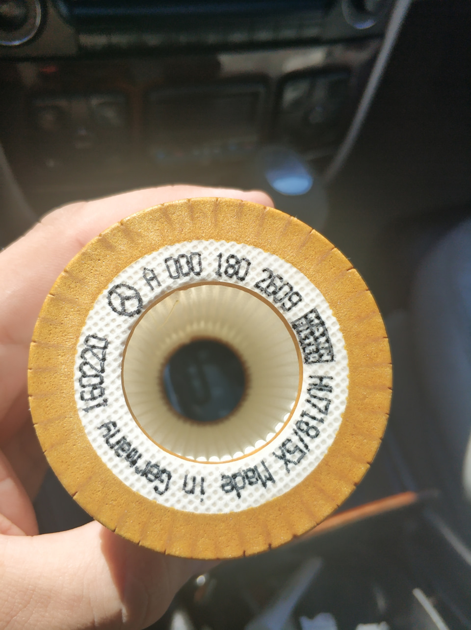 A0001802509 Картридж фильтра масляного Mercedes | Запчасти на DRIVE2