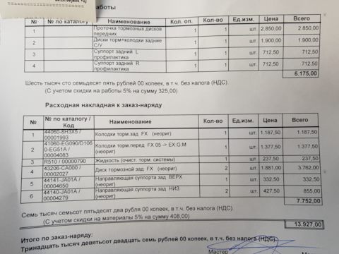 44141JA01A Болт М8 NISSAN INFINITI | Запчасти на DRIVE2