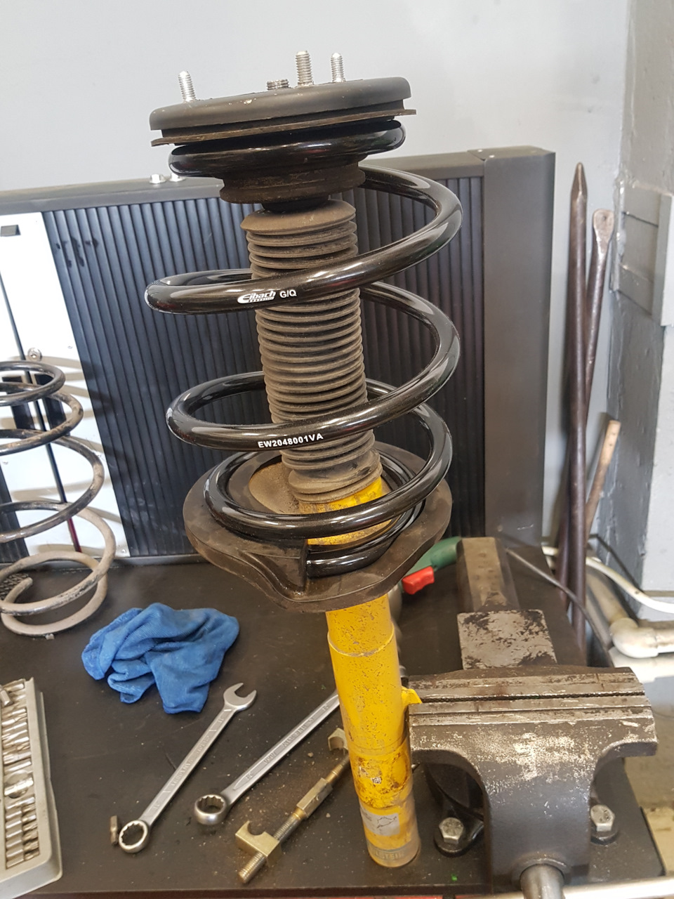 Установка bilstein b6 и Eibach pro kit -30/-30 — DRIVE2