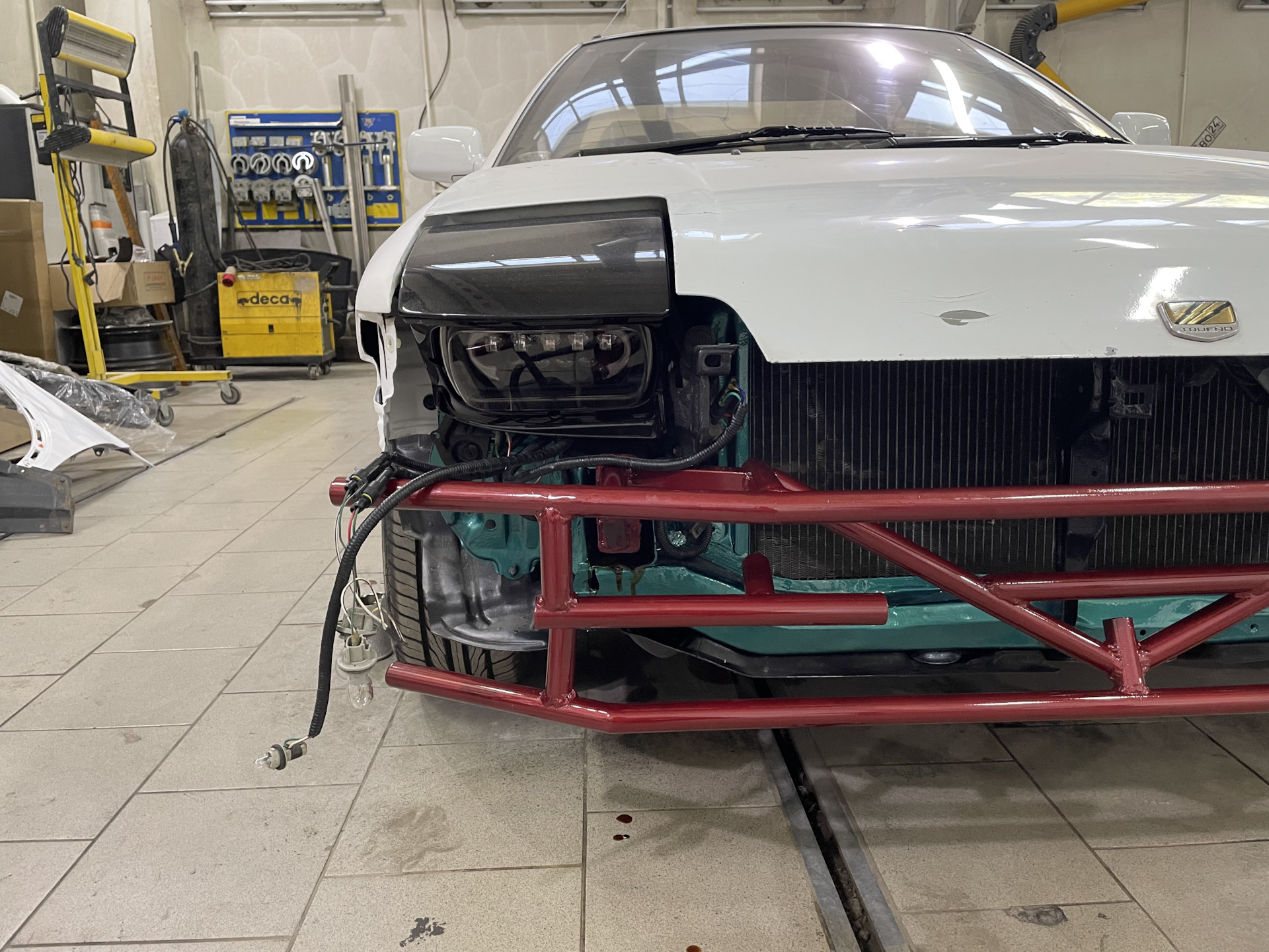 Башбар ae91 — Toyota Sprinter Trueno (91), 1,5 л, 1989 года | своими ...