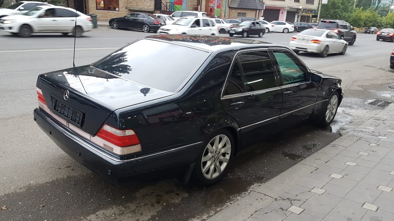 Mercedes-Benz S-Class (W140) 7.3 бензиновый 1998 | Brabus 7,3 Броневик ...