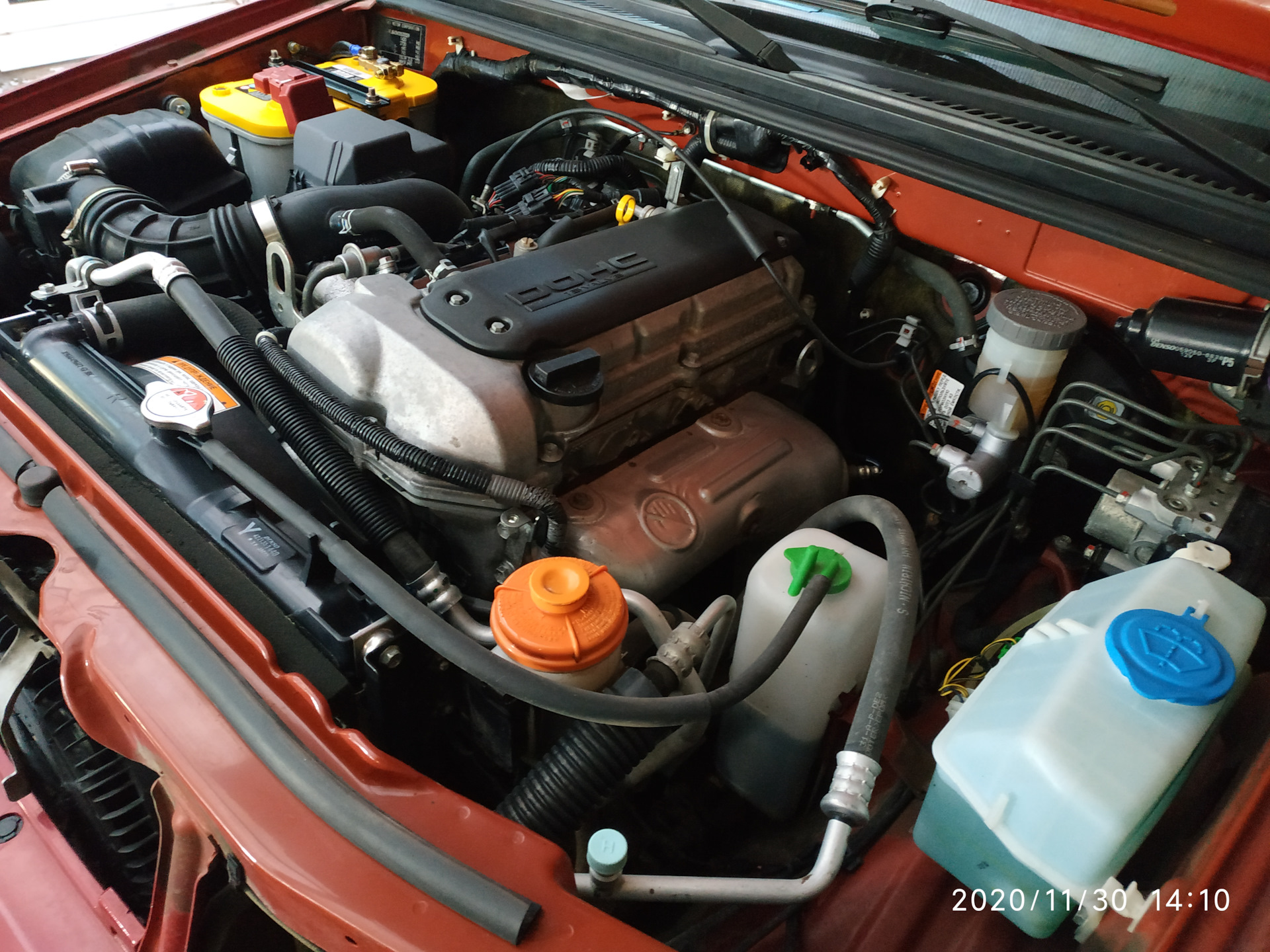 OPTIMA YELLOWTOP 4,2L 8014-254 — Suzuki Jimny (1G), 1,3 л, 2012 года ...