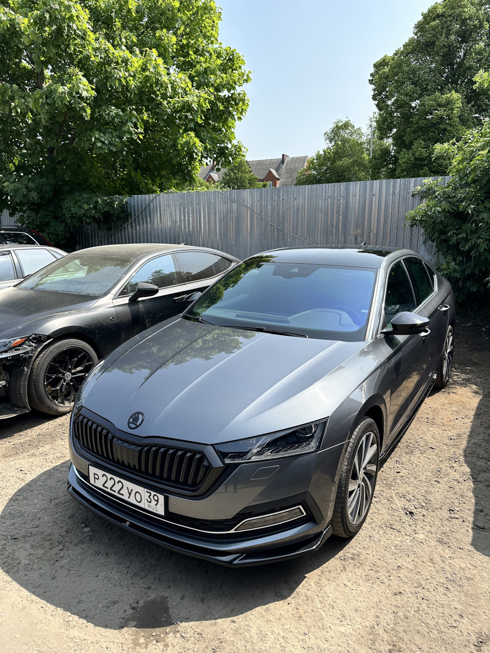 Крышу в черный глянец 🖤 — Skoda Octavia A8 Mk4, 1,4 л, 2020 года ...