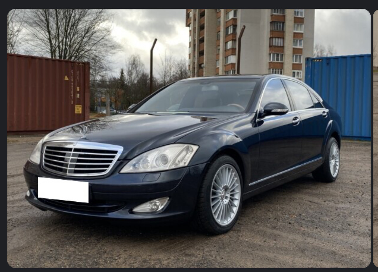 5 дней после ремонта — Mercedes-Benz S-Class (W221), 4,7 л, 2007 года | наблюдение | DRIVE2