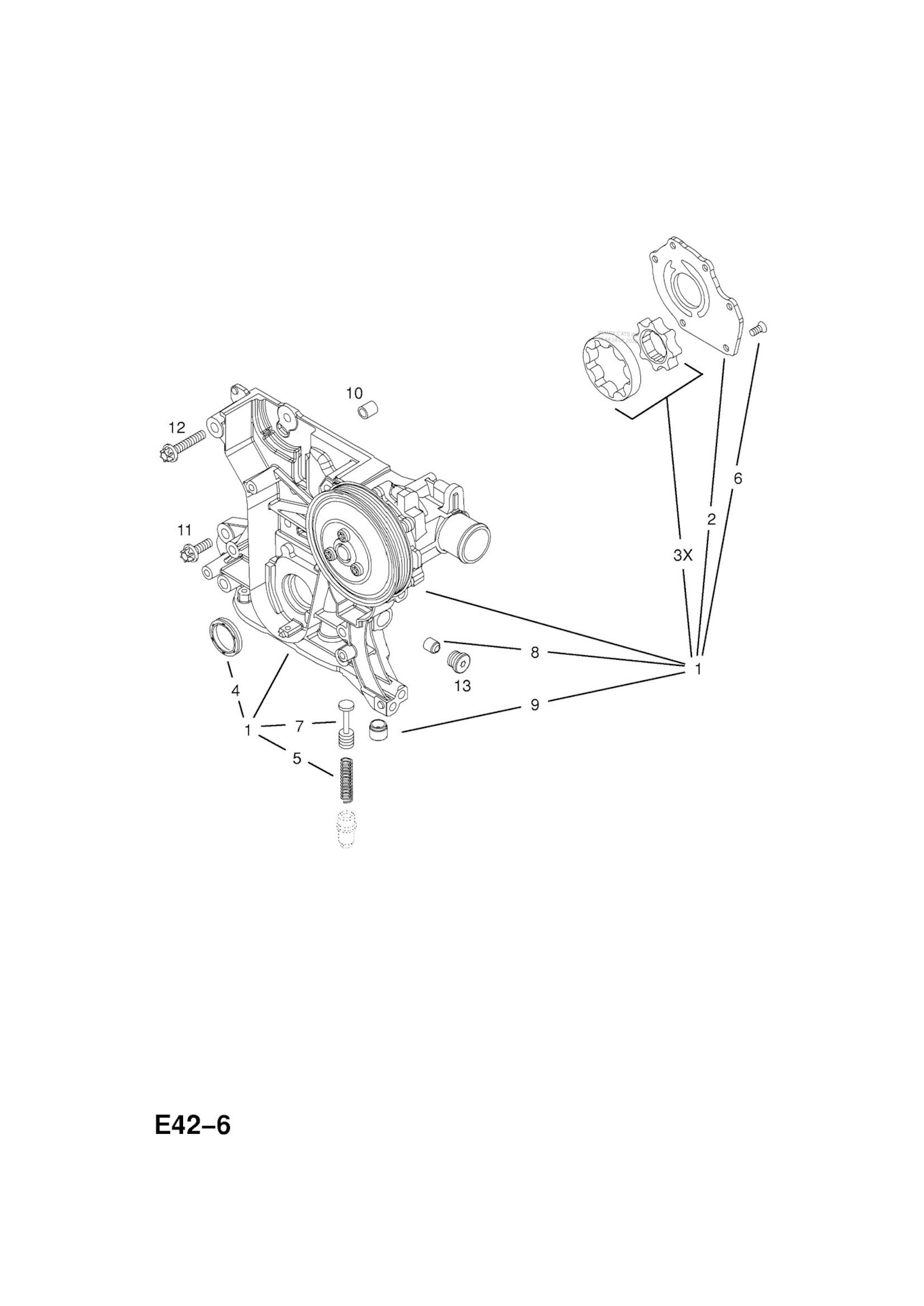 Список запчастей для Z18XER — Chevrolet Orlando (1G), 1,8 л, 2011 года ...
