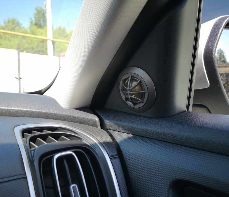 Установка ВЧ динамиков DLS T25 — Hyundai Creta (2G), 1,6 л, 2021 года | автозвук | DRIVE2