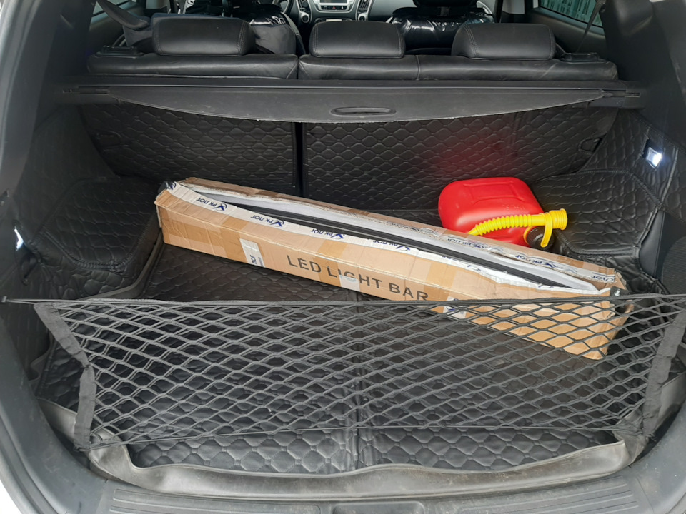 Ковры в багажник и салон ix35) — Hyundai ix35, 2 л, 2013 года ...