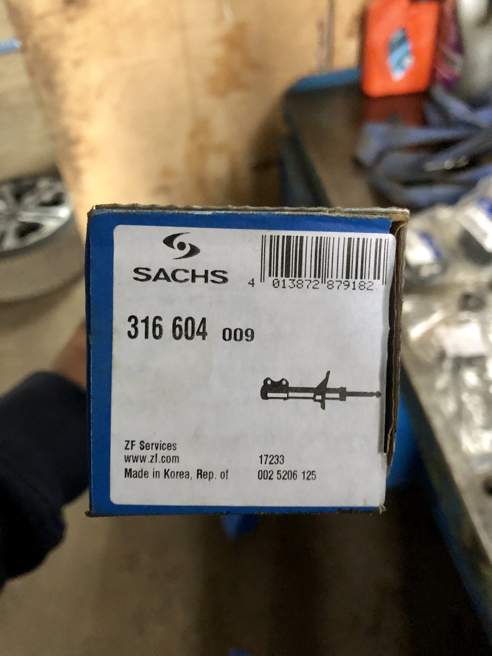 316604 Амортизатор для HYUNDAI, KIA SACHS | Запчасти на DRIVE2