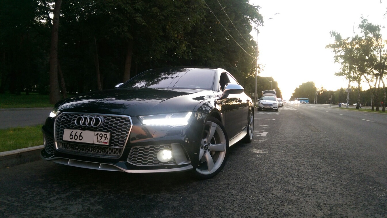 Audi A7 Sportback (1G) 3.0 бензиновый 2011 | RS7-projekt на DRIVE2