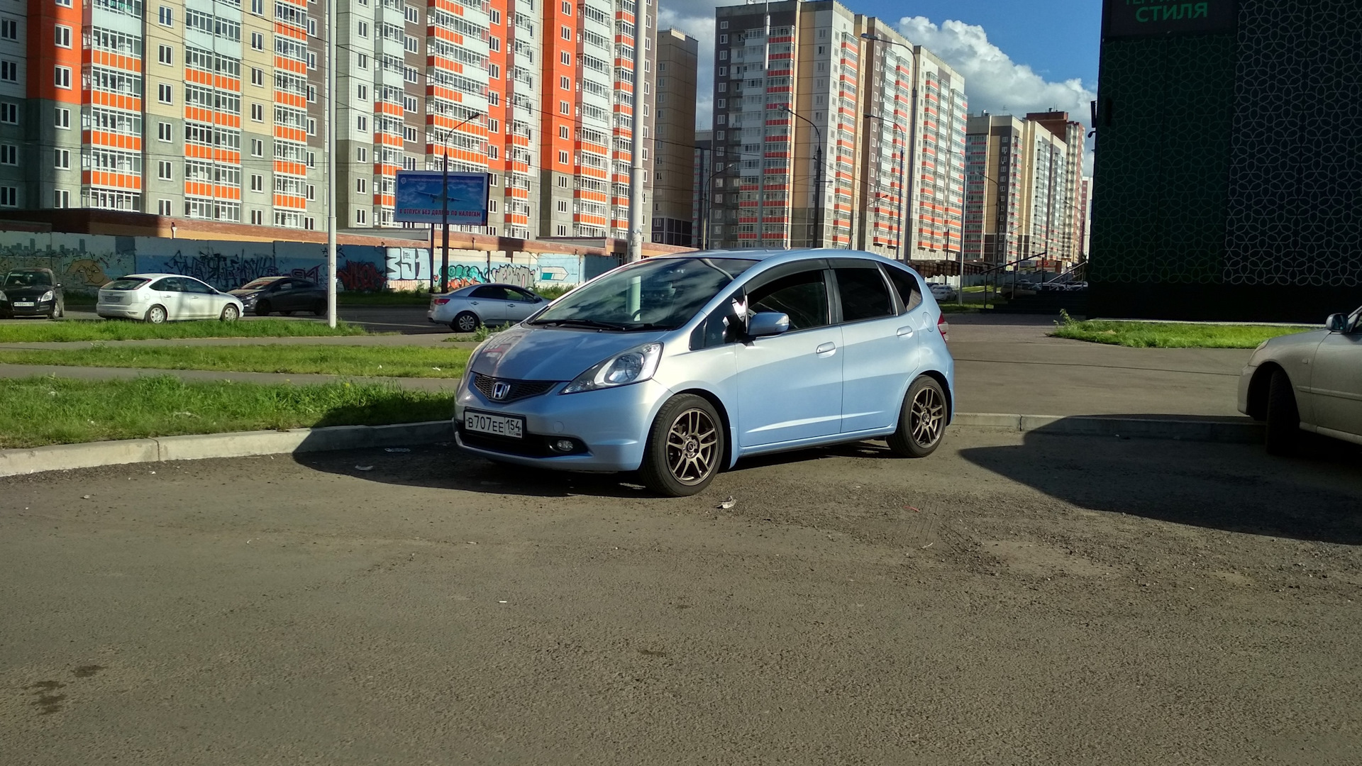 Honda Fit (2G) 1.3 бензиновый 2010 | Pac-Man на DRIVE2