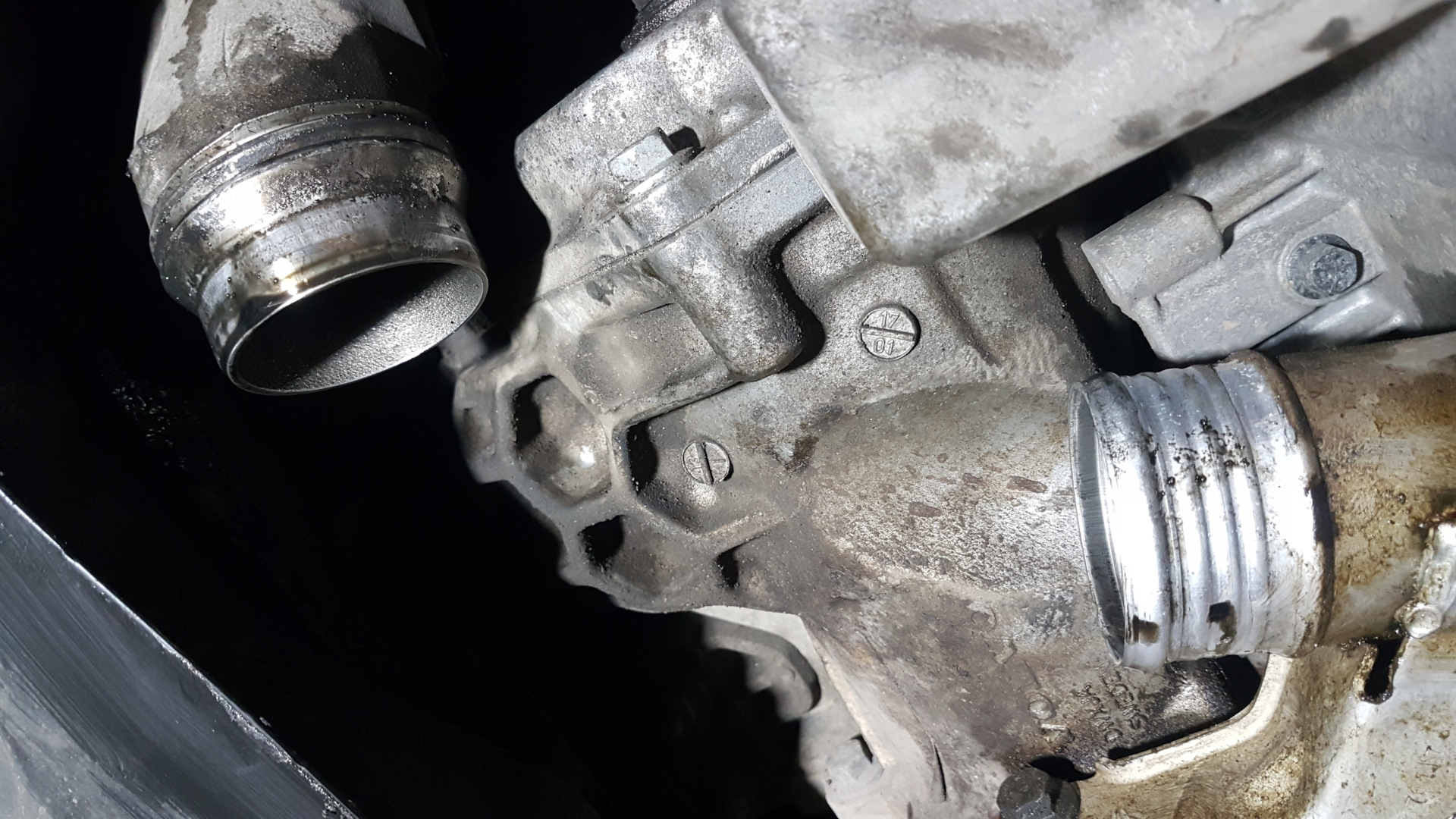 Патрубок интеркулера — Volvo V90 Cross Country, 2 л, 2017 года | своими ...