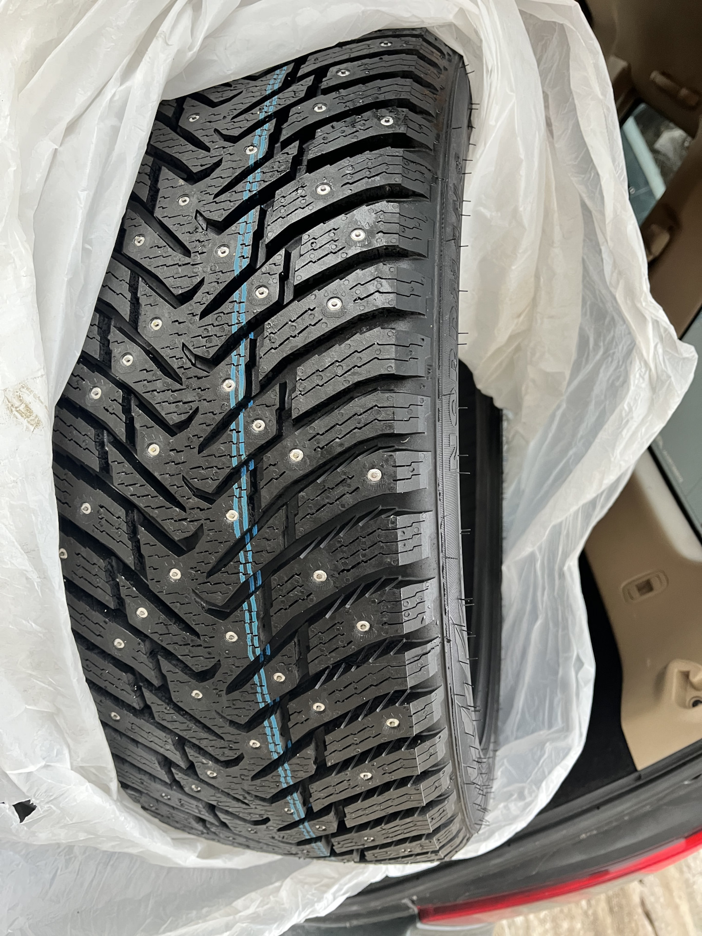 Nokian Nordman 8 225/45 R18 — Subaru Forester (SG), 2 л, 2004 года | шины | DRIVE2