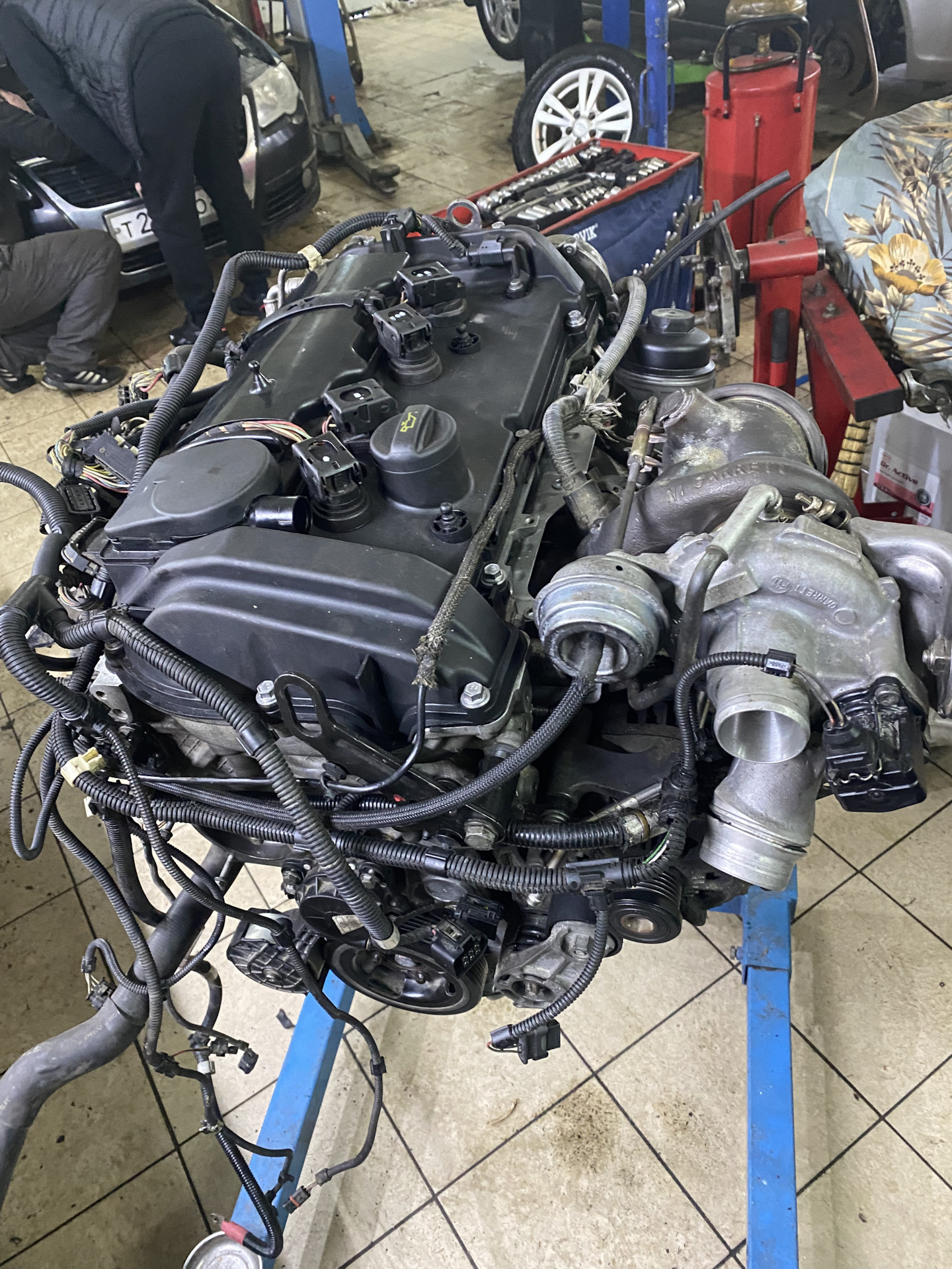 Сборка двигателя n13b16 — BMW 1 series (F20), 1,6 л, 2011 года | визит ...