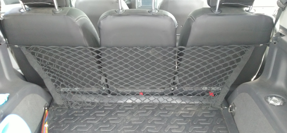 Карман-сетка в багажник. Наводим порядок. — Volkswagen Touran (1G), 1,6 ...