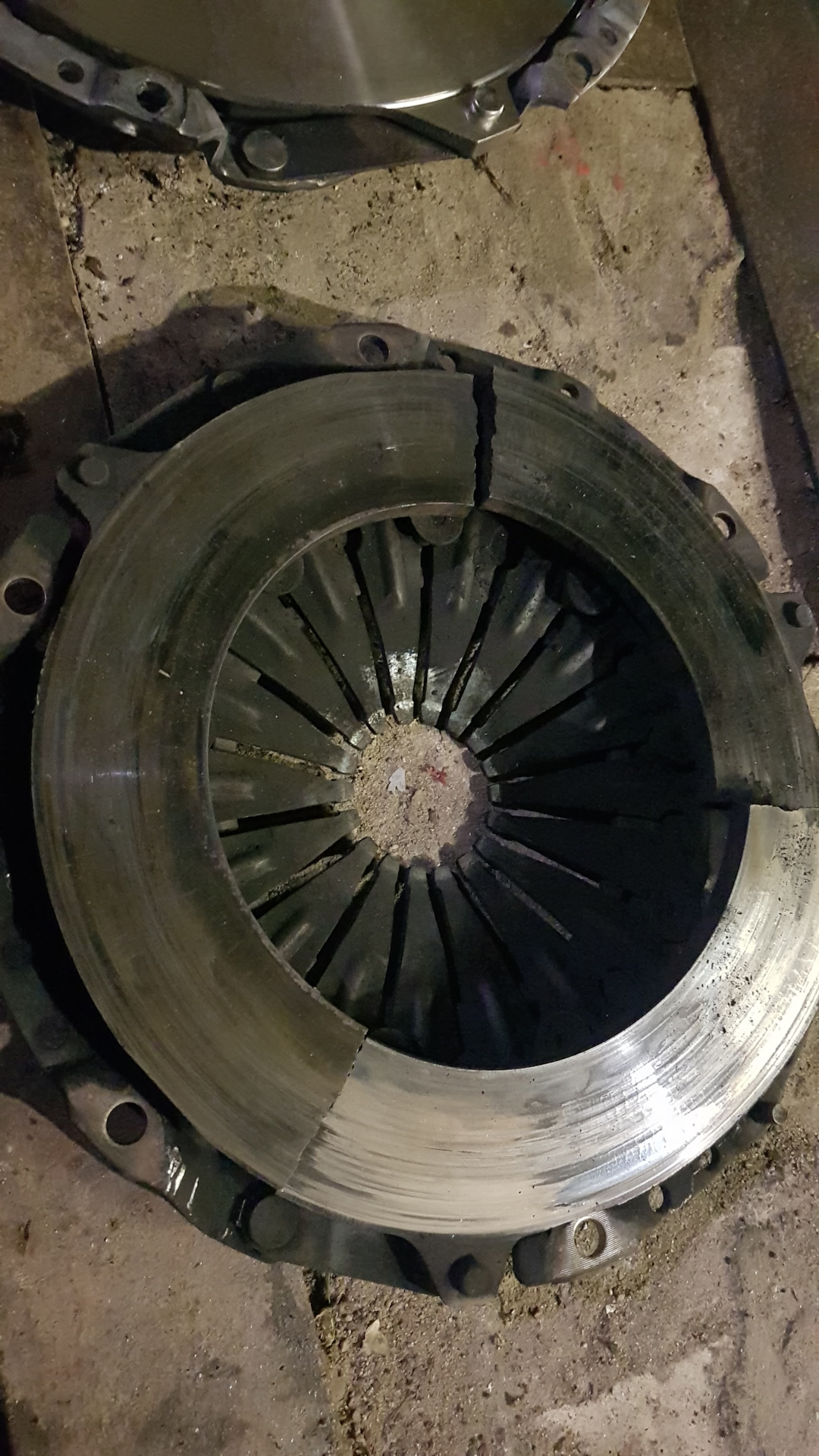 Одномассовое сцепление — Audi A4 Avant (B6), 1,8 л, 2003 года | своими ...