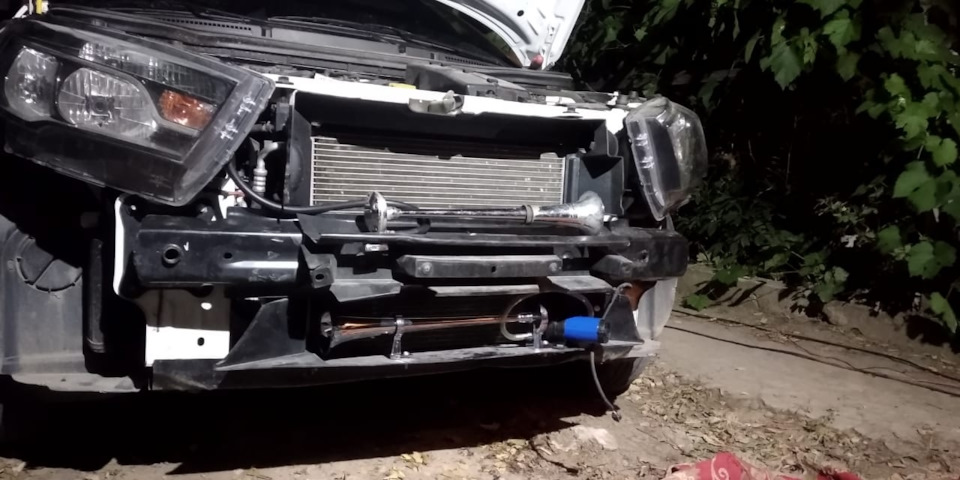 2 дудки на Весту, и замена ламп ближнего света — Lada Vesta (1G), 1,6 л ...