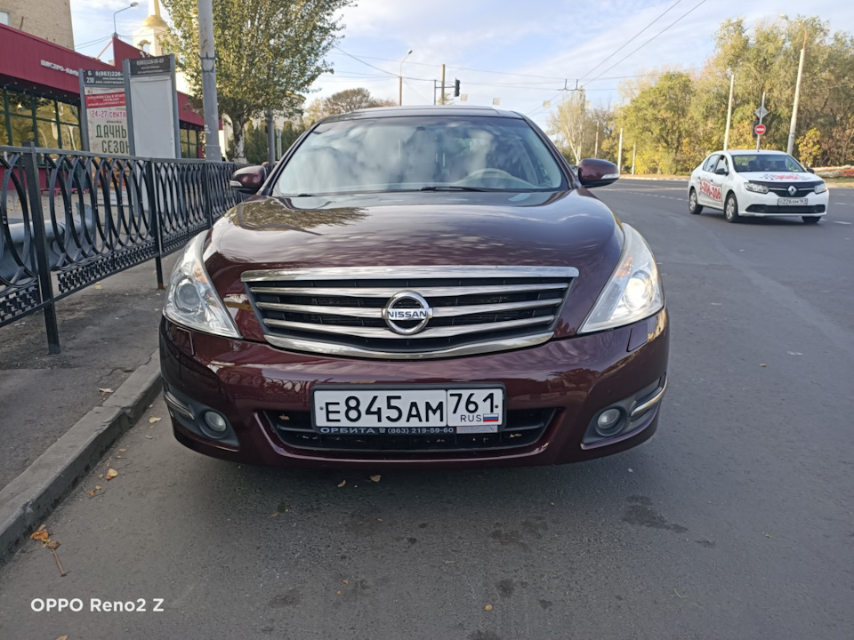 Замена ламп ближнего света и габаритов + полировка фар — Nissan Teana ...