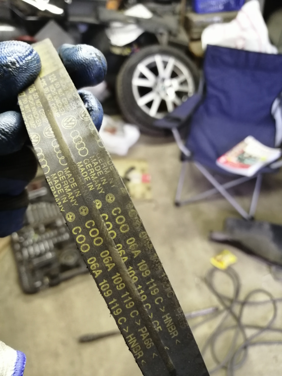 06A109119C РЕМЕНЬ ГРМ Z138 / 1.6-2.0 95~ VAG | Запчасти на DRIVE2