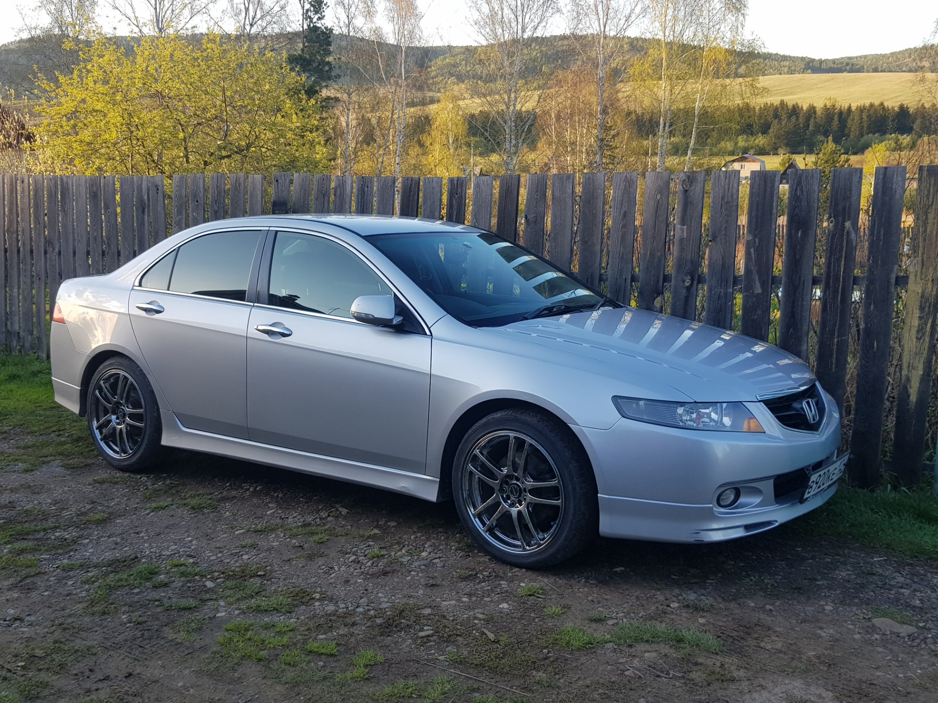 С днём победы! — Honda Accord (7G), 2 л, 2003 года | фотография | DRIVE2