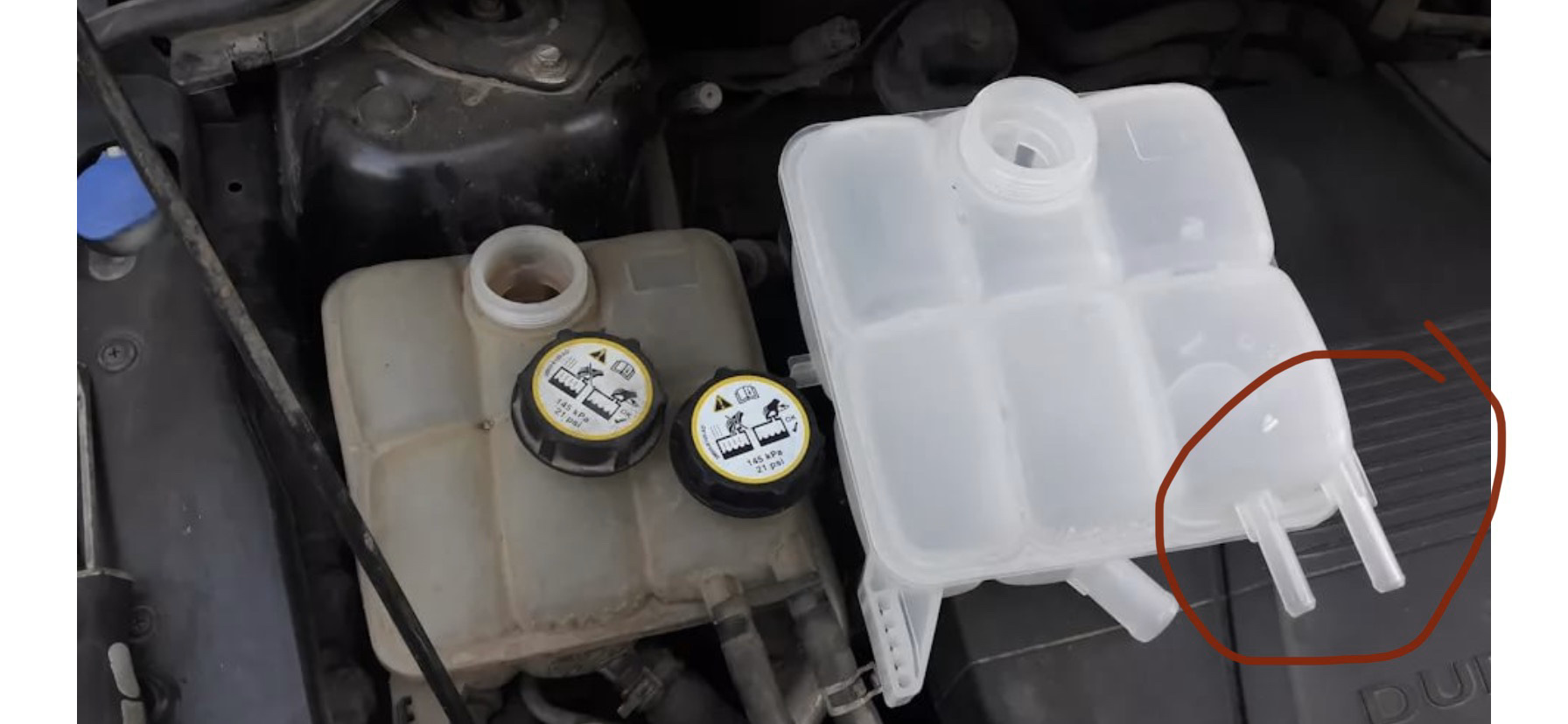 Патрубки и шланги системы охлаждения — Ford Focus III Hatchback, 1,6 л ...