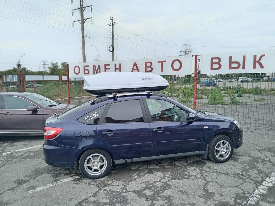 #64 автобокс — Lada Гранта лифтбек, 1,6 л, 2017 года | стайлинг | DRIVE2