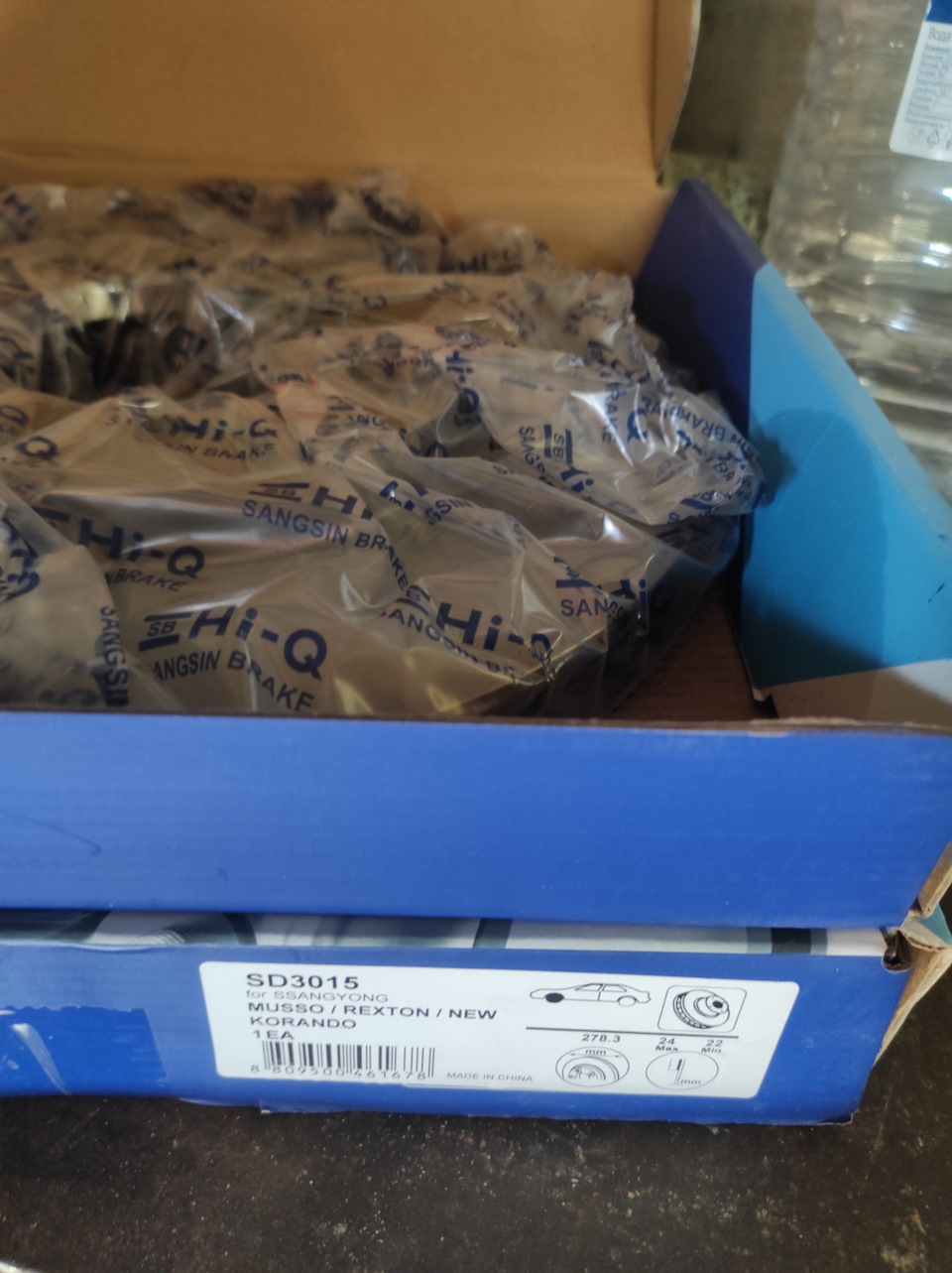 SD3015 Диск тормозной передний SANGSIN | Запчасти на DRIVE2