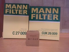 C27009 Воздушный фильтр MANN FILTER | Запчасти на DRIVE2