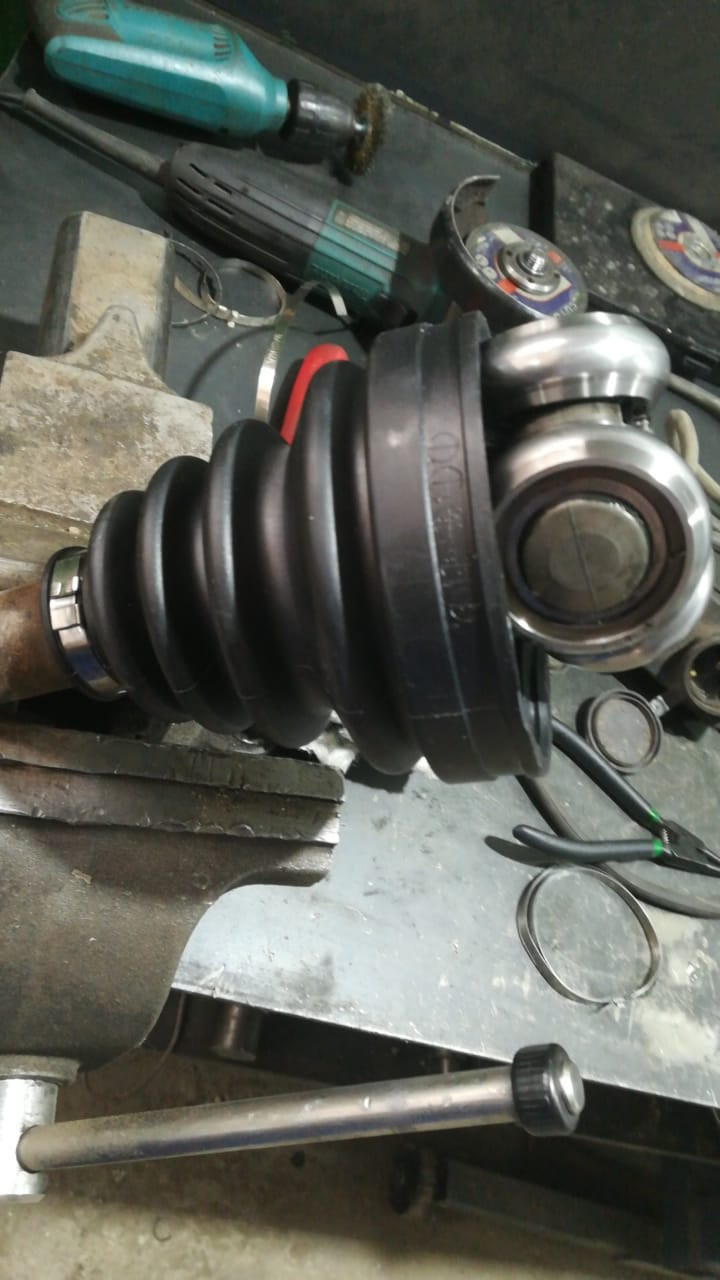 ☑ Замена пыльников привода и смазки для триподов Прадо120 ☑ — Toyota ...