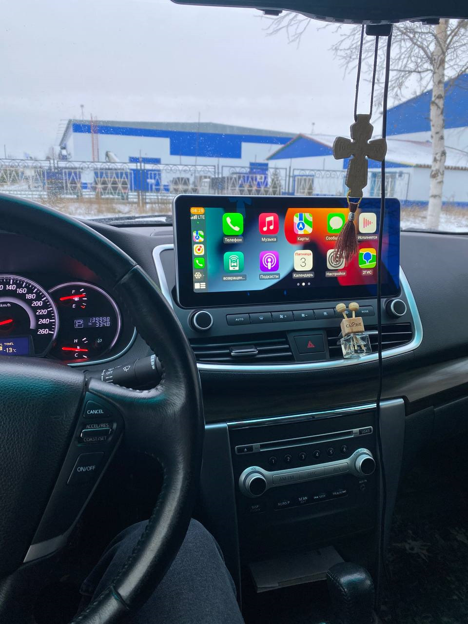 #10. Установка магнитолы — Nissan Teana (J32), 2,5 л, 2013 года ...