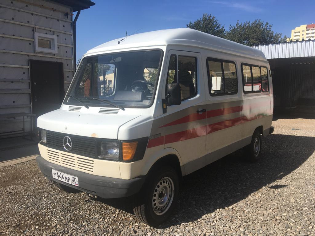 00. И всё таки мы его купили и пригнали. — Mercedes-Benz T1, 2,4 л ...