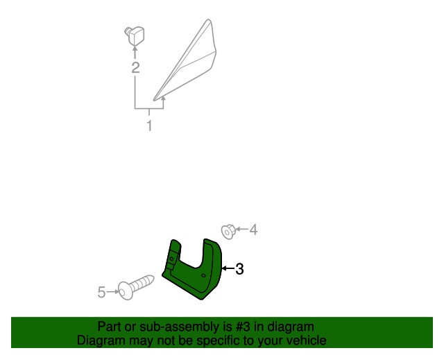 868323X000 Брызговик KIA HYUNDAI | Запчасти на DRIVE2