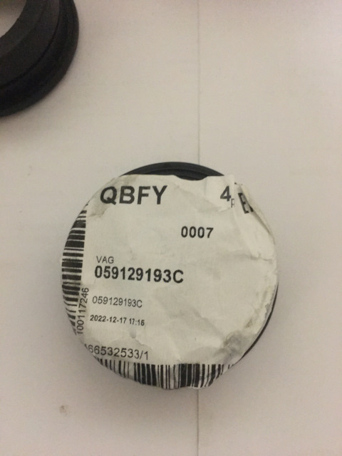 059129193C Прокладка демпфера пульсаций VAG | Запчасти на DRIVE2