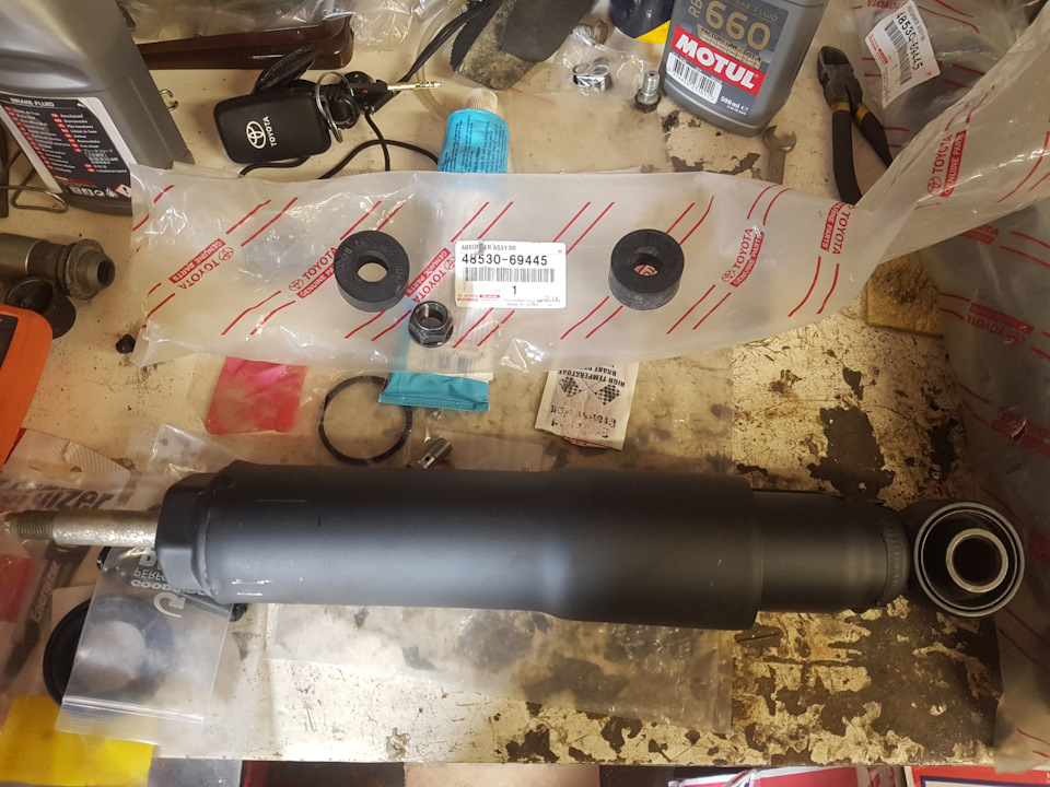 4853069445 АМОРТИЗАТОР ЗАДН. TOYOTA LEXUS | Запчасти на DRIVE2