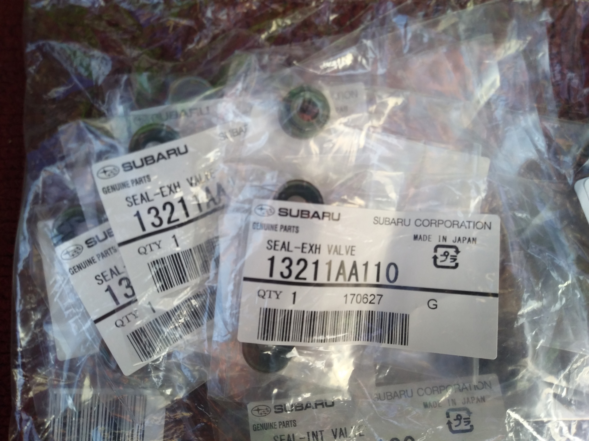 Замена прокладок ГБЦ. — Subaru Impreza (GC/GF), 1,5 л, 1998 года ...