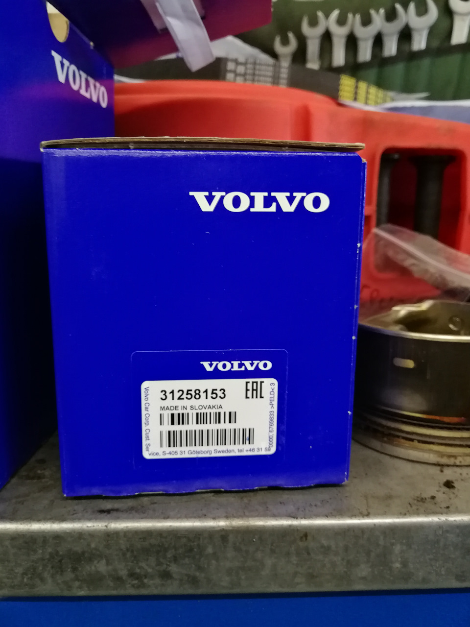 Замена ГРМ, приводных ремней, проверка меток ГРМ — Volvo S60 (2G), 2 л ...