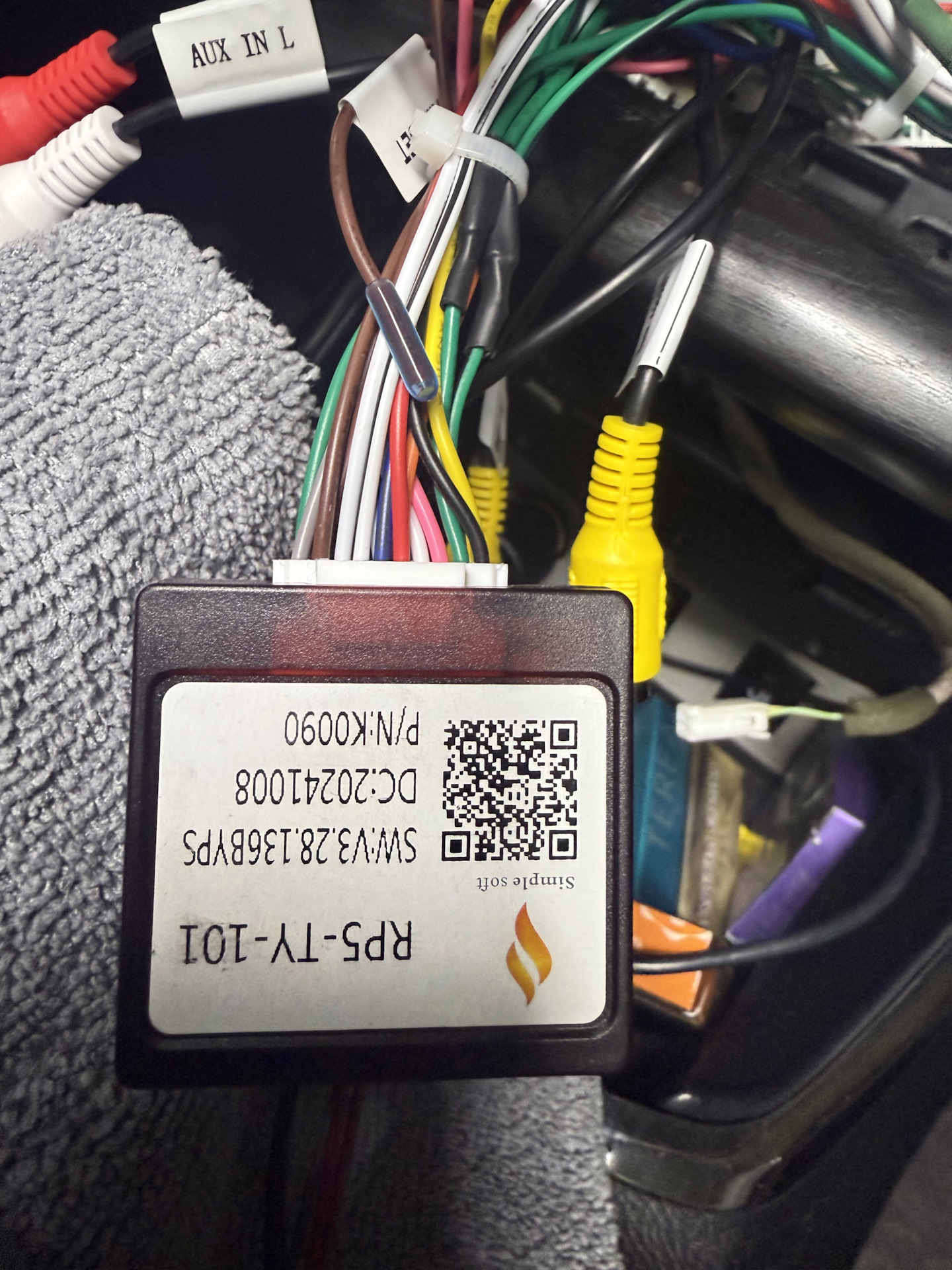 Установка ГУ андроид 2й день — Toyota Avalon (4G), 3,5 л, 2016 года ...