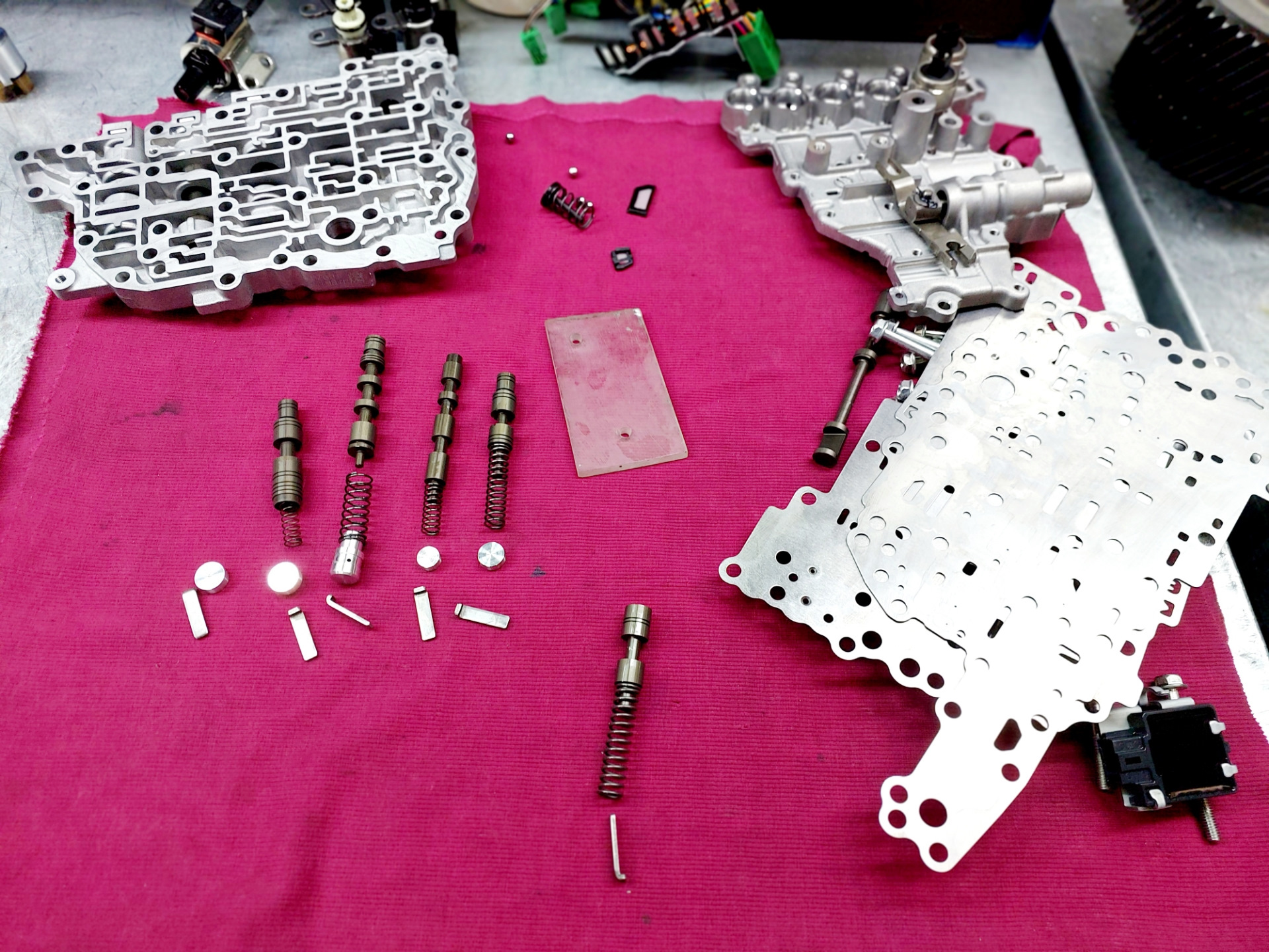 Ремонт вариатора JF011E Nissan X-trail (ошибки: P0725, P0746, P0826 ...