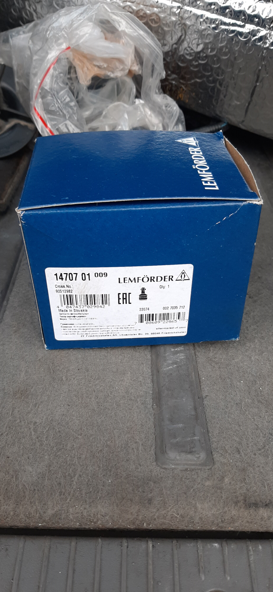 90512982 Шаровая опора GM | Запчасти на DRIVE2