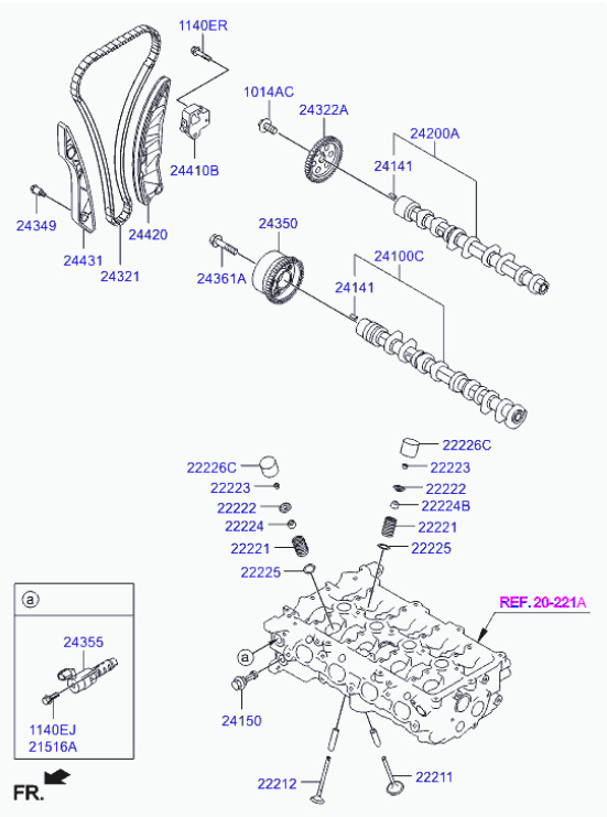Ремонт двигателя автомобиля Hyundai Solaris RB | 2010–2017 | 1-е ...