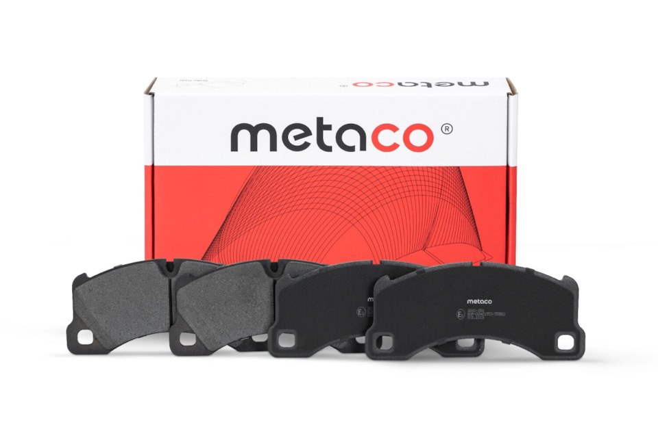 3000281 Колодки тормозные передние METACO | Запчасти на DRIVE2