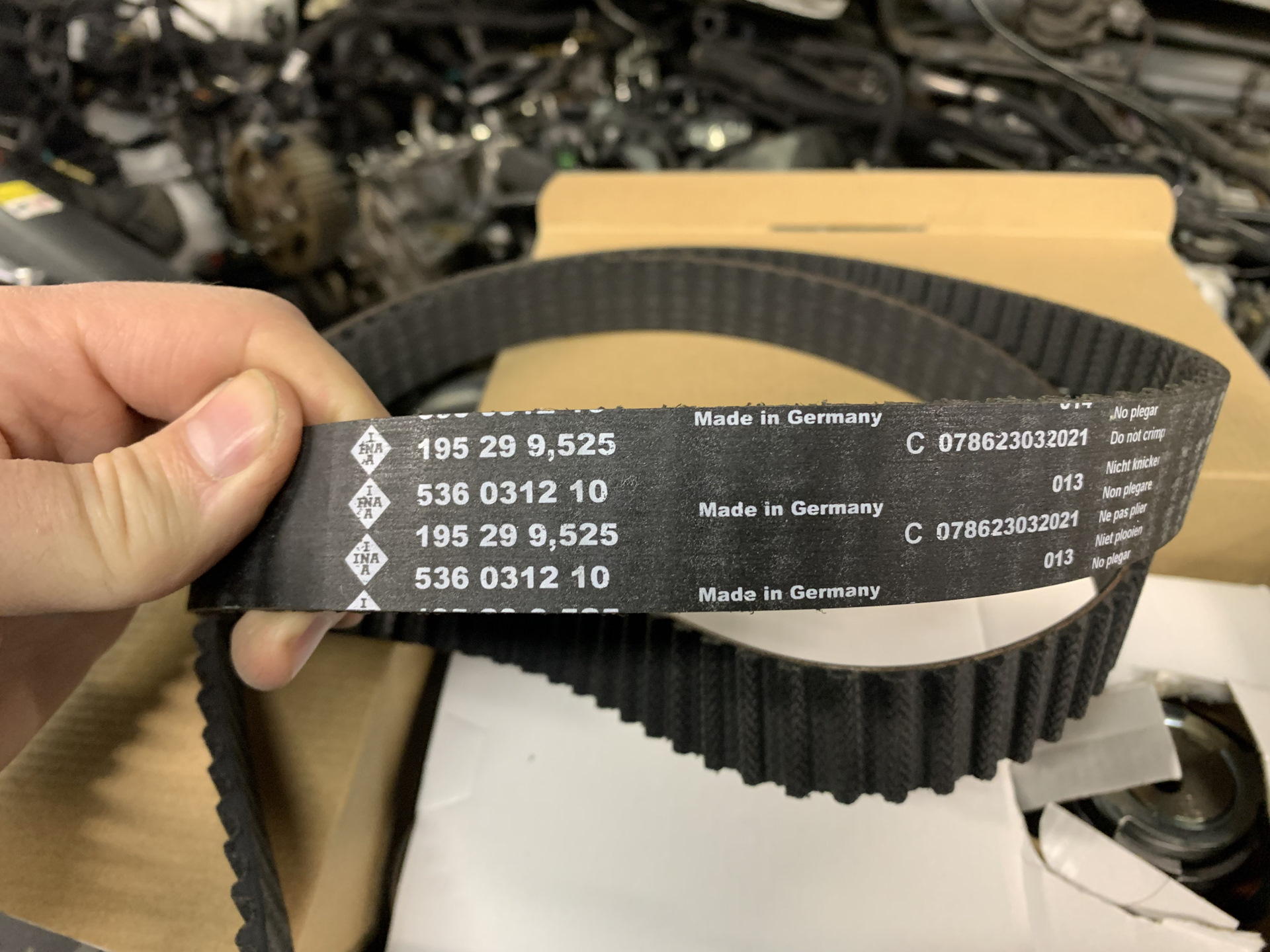 Замена ремня ГРМ Range Rover sport 3,0 — Land Rover Range Rover Sport ...