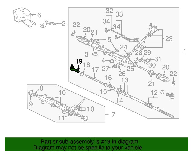 MN161820 Наконечник рулевой тяги Mitsubishi | Запчасти на DRIVE2