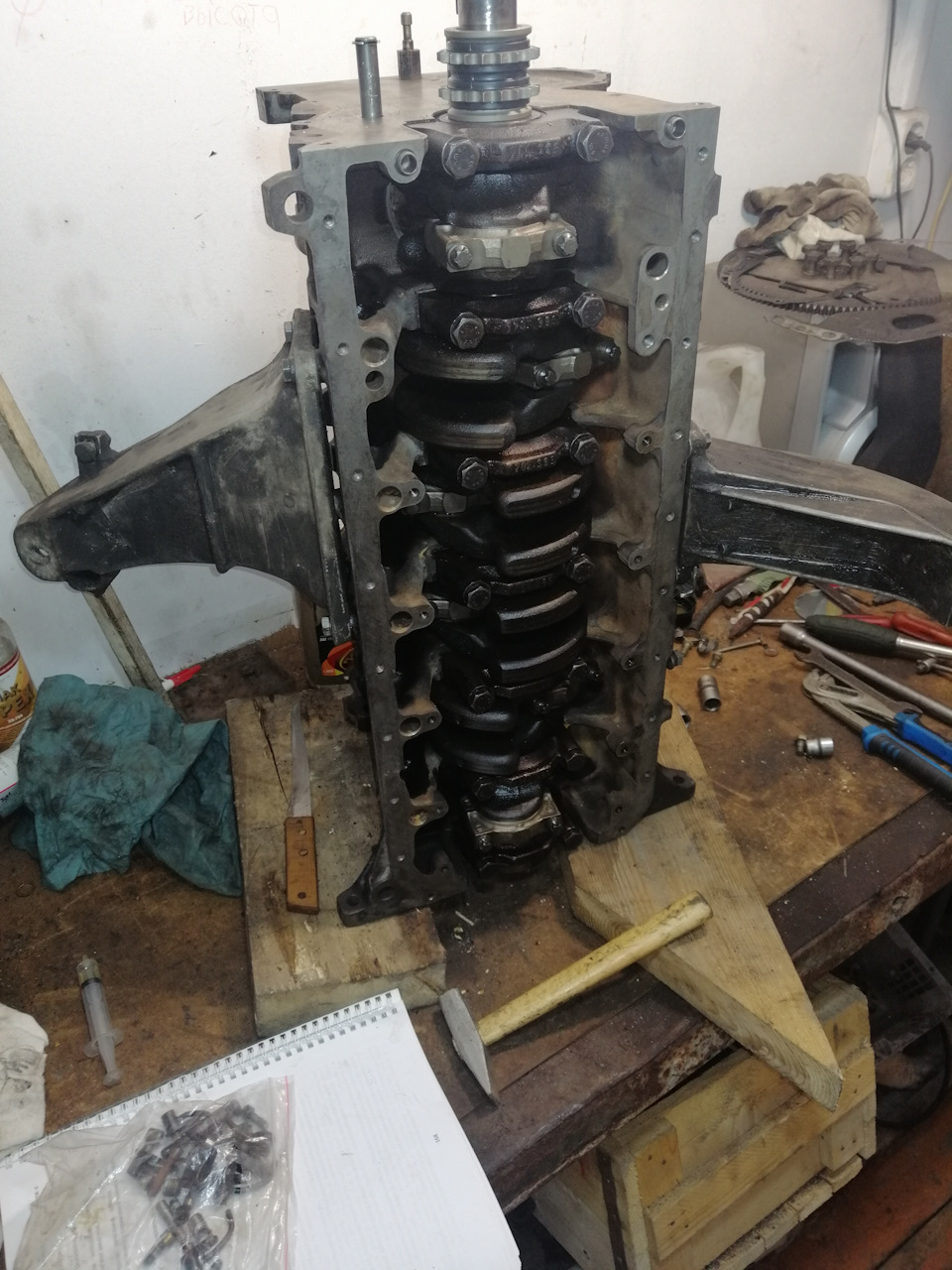 Строкер м50b28.Финальная сборка — BMW 5 series (E39), 2,8 л, 1997 года ...