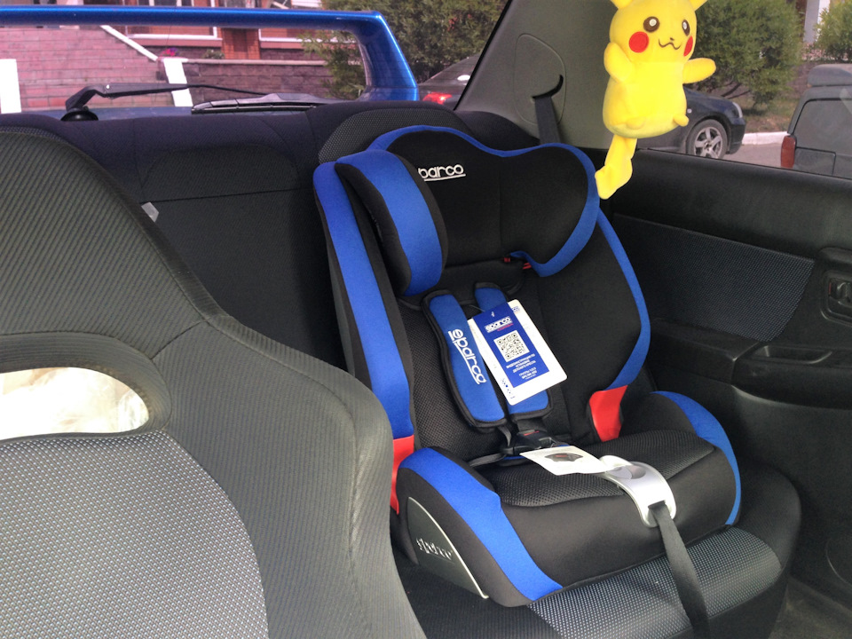 Детское кресло Sparco для дочери — Subaru Impreza WRX (GD/GG), 2 л ...