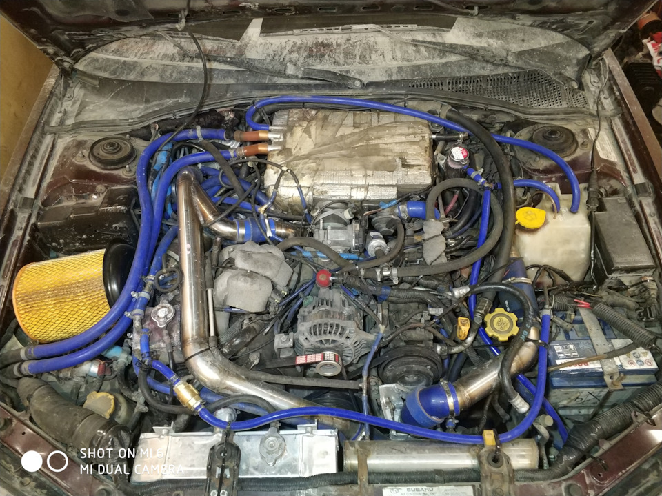 твинтурбо: твинскрол vf38 + Pulsar 3076 — Subaru Legacy (BE/BH/BT), 2,5 ...